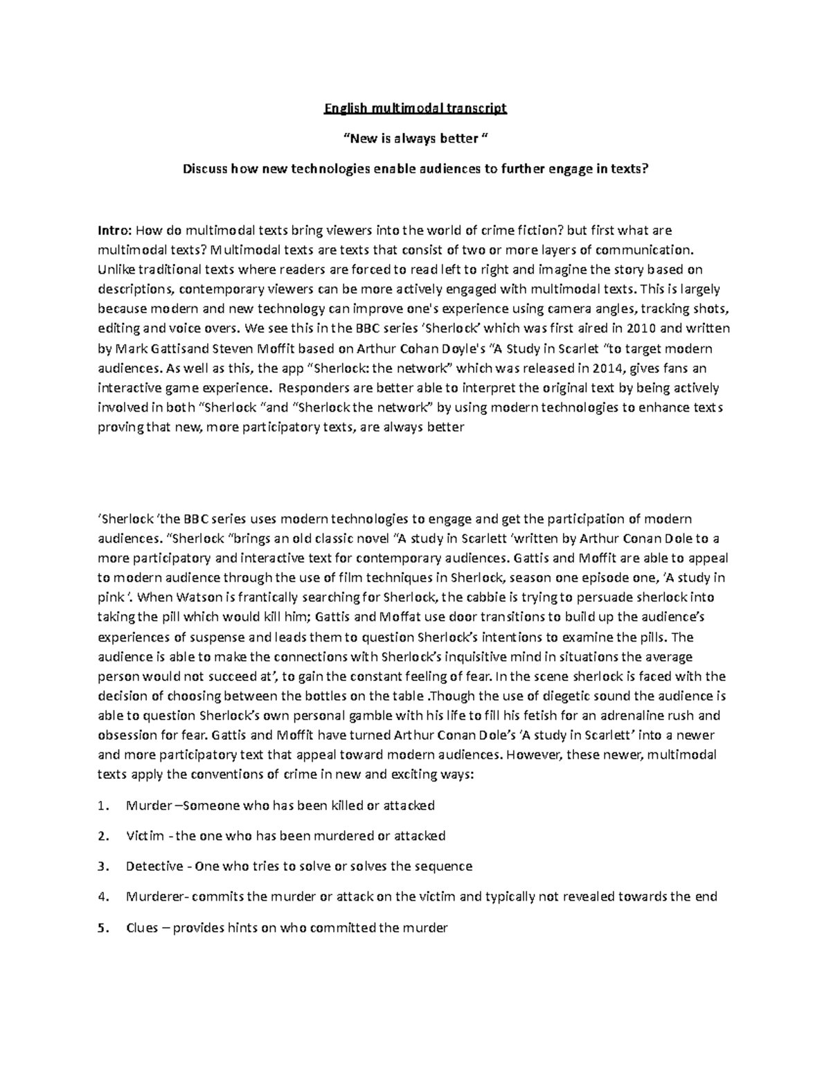 English Muiltmodel task 2 -Term 2 -Final - English multimodal ...