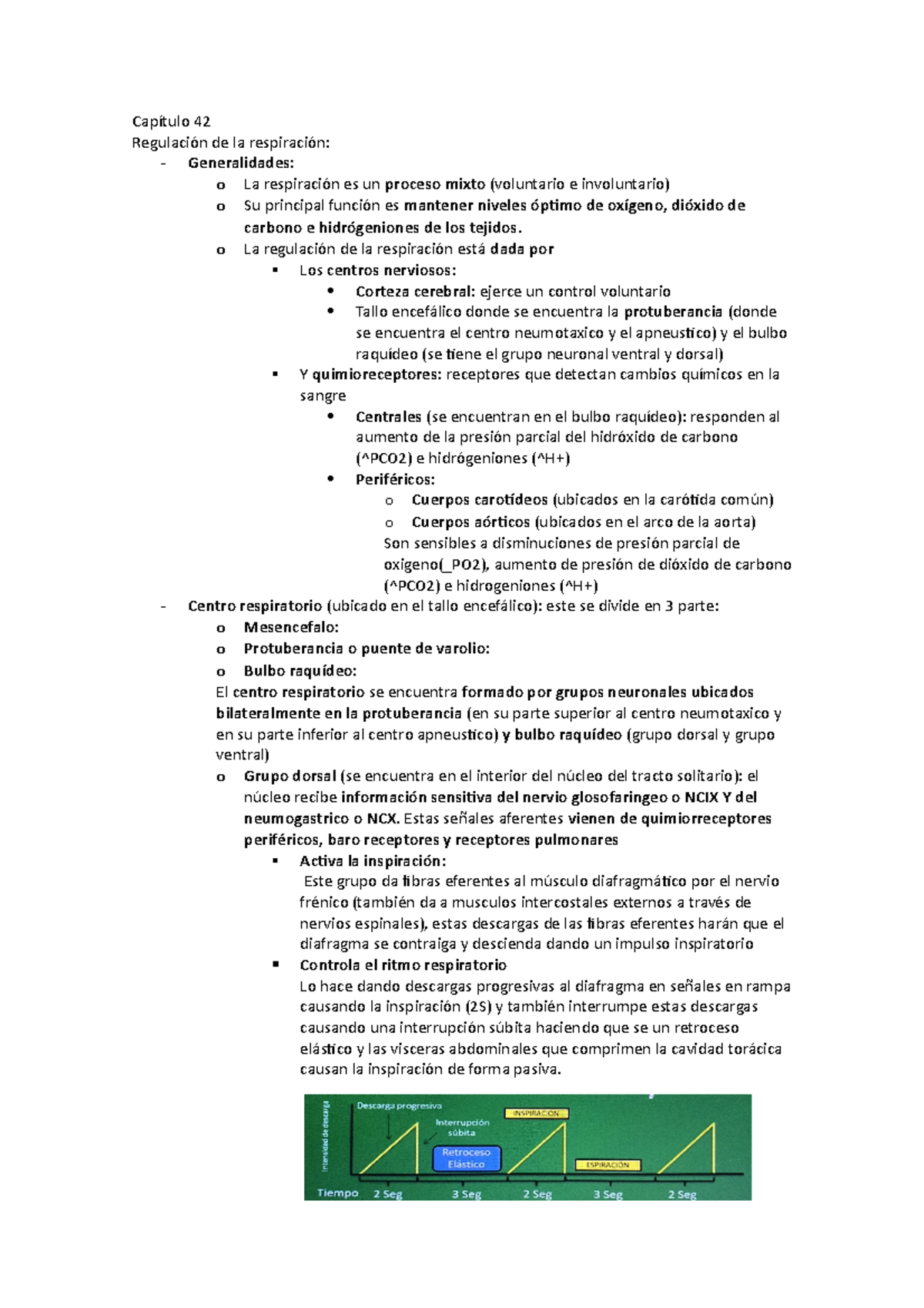 Cap 41 - capitulo 41 fisiologia guyton - Capítulo 42 Regulación de la respiración ...