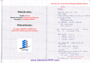 Tracé-routier - cours de routes - ROUTESROUTES Faculté des Sciences et ...