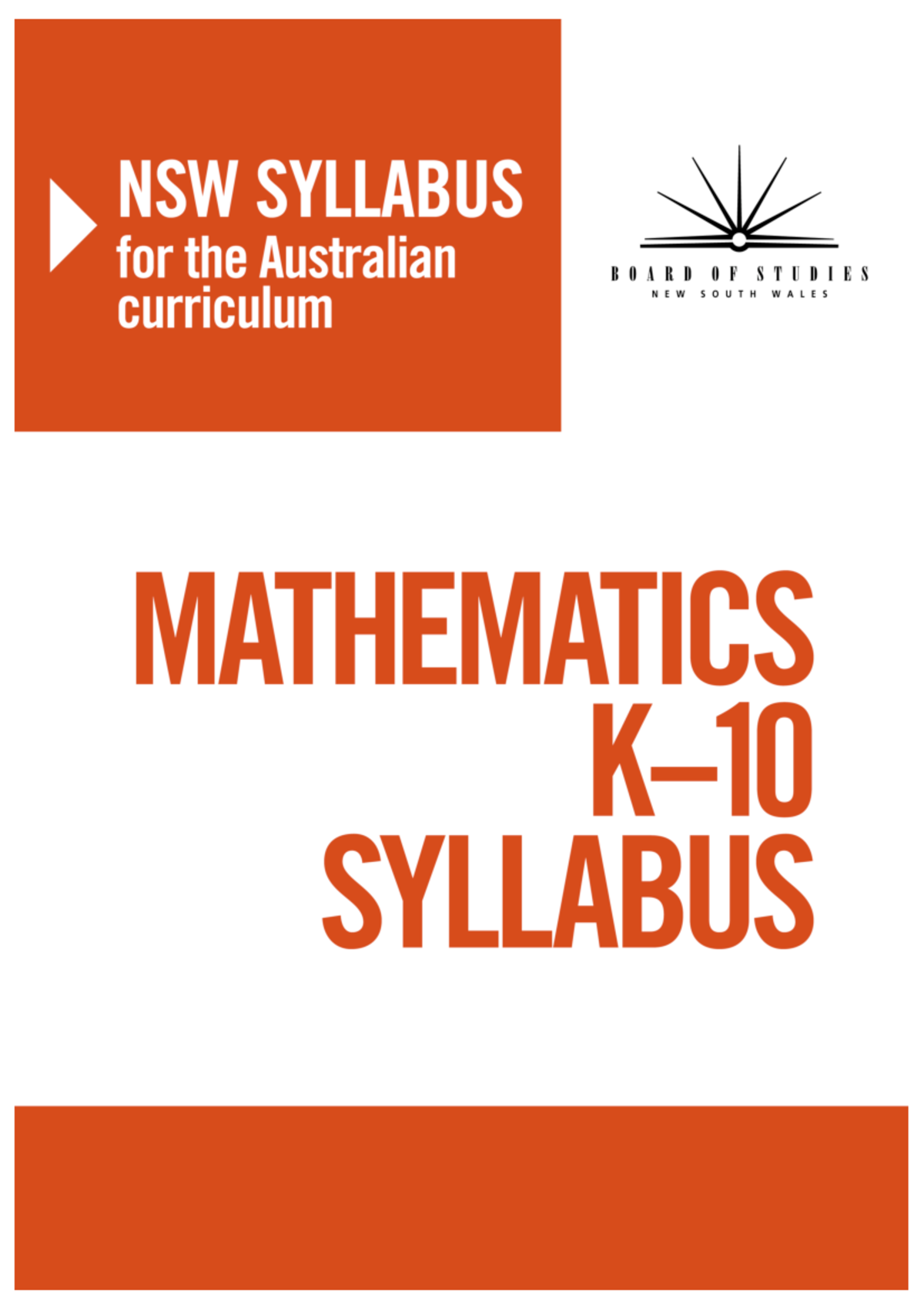 Mathematics - K-10 Yr 7-10 Syllabus - Stage 4 - © 2012 Copyright Board ...