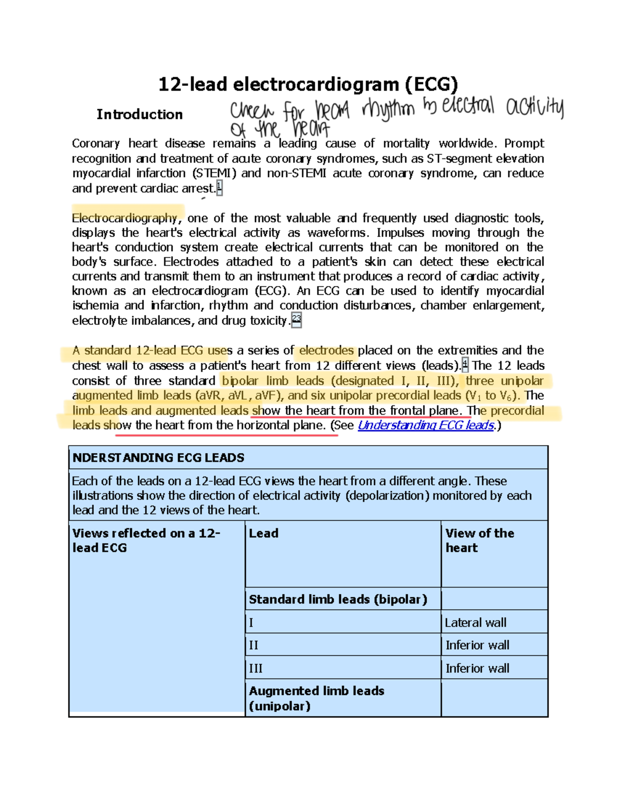 12-Lead-ECG - None - 12-lead electrocardiogram (ECG) Introduction ...