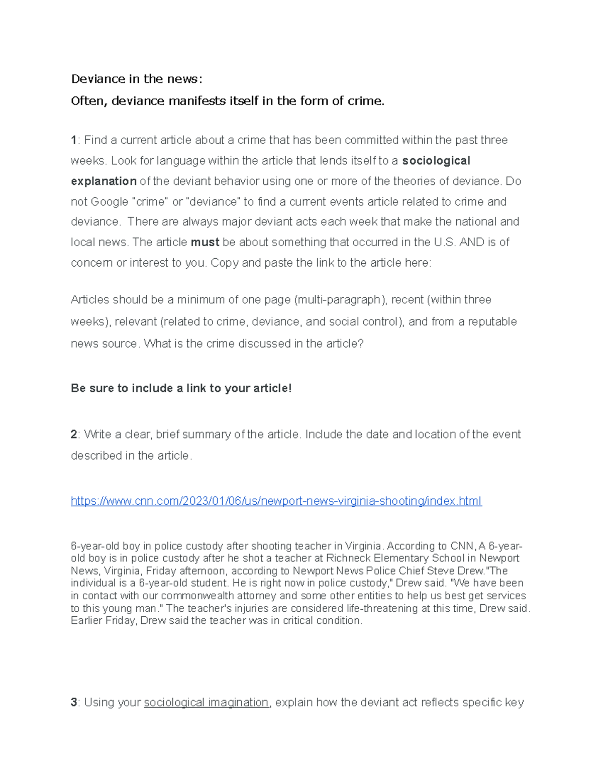 Copy of 22-23 Deviance, News and Len Bias - Deviance in the news: Often ...