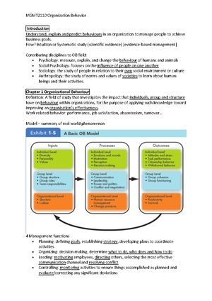 Inventory Models - Why Is Inventory Important? o At the macro level ...