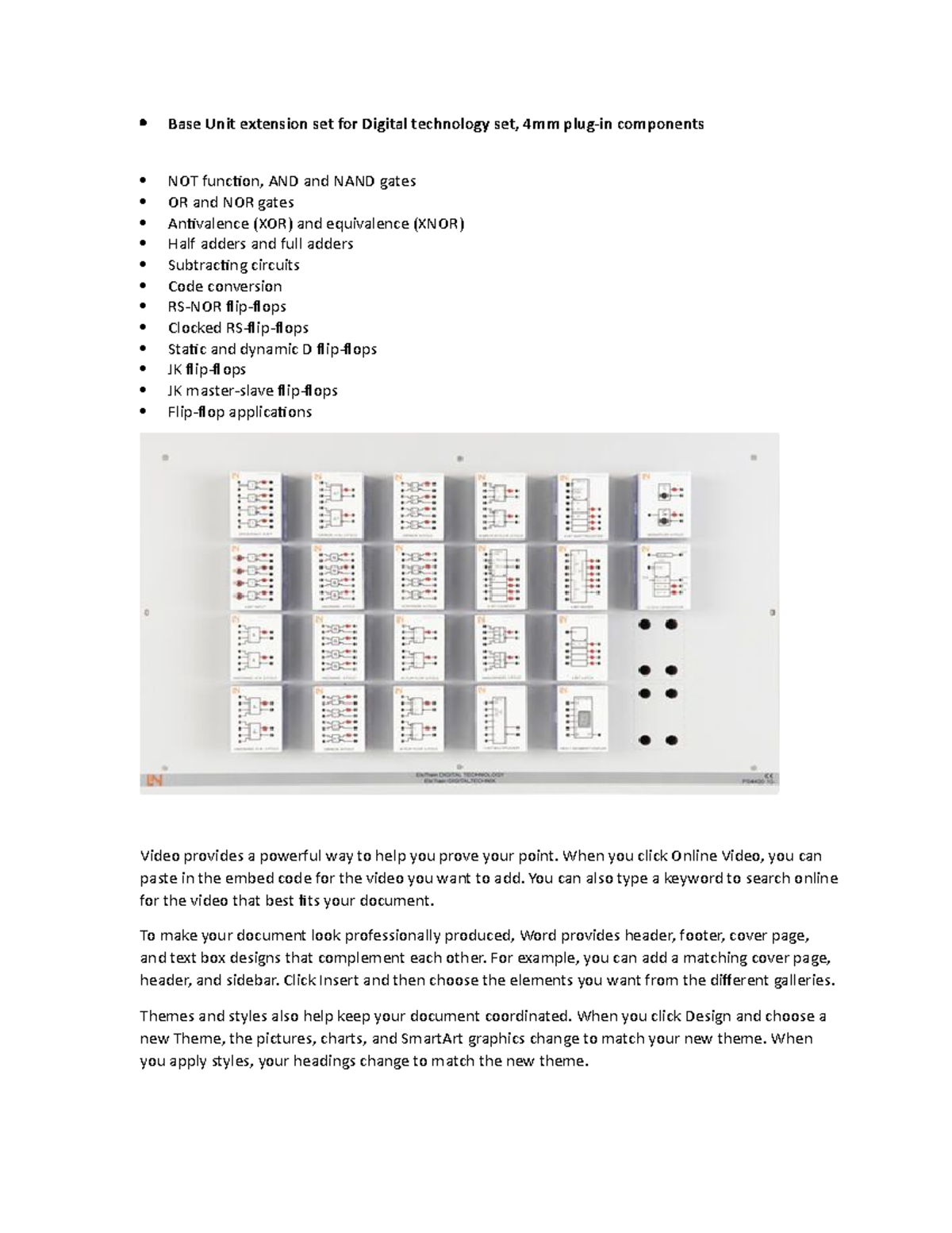 Mass - qwertyui - Base Unit extension set for Digital technology set ...