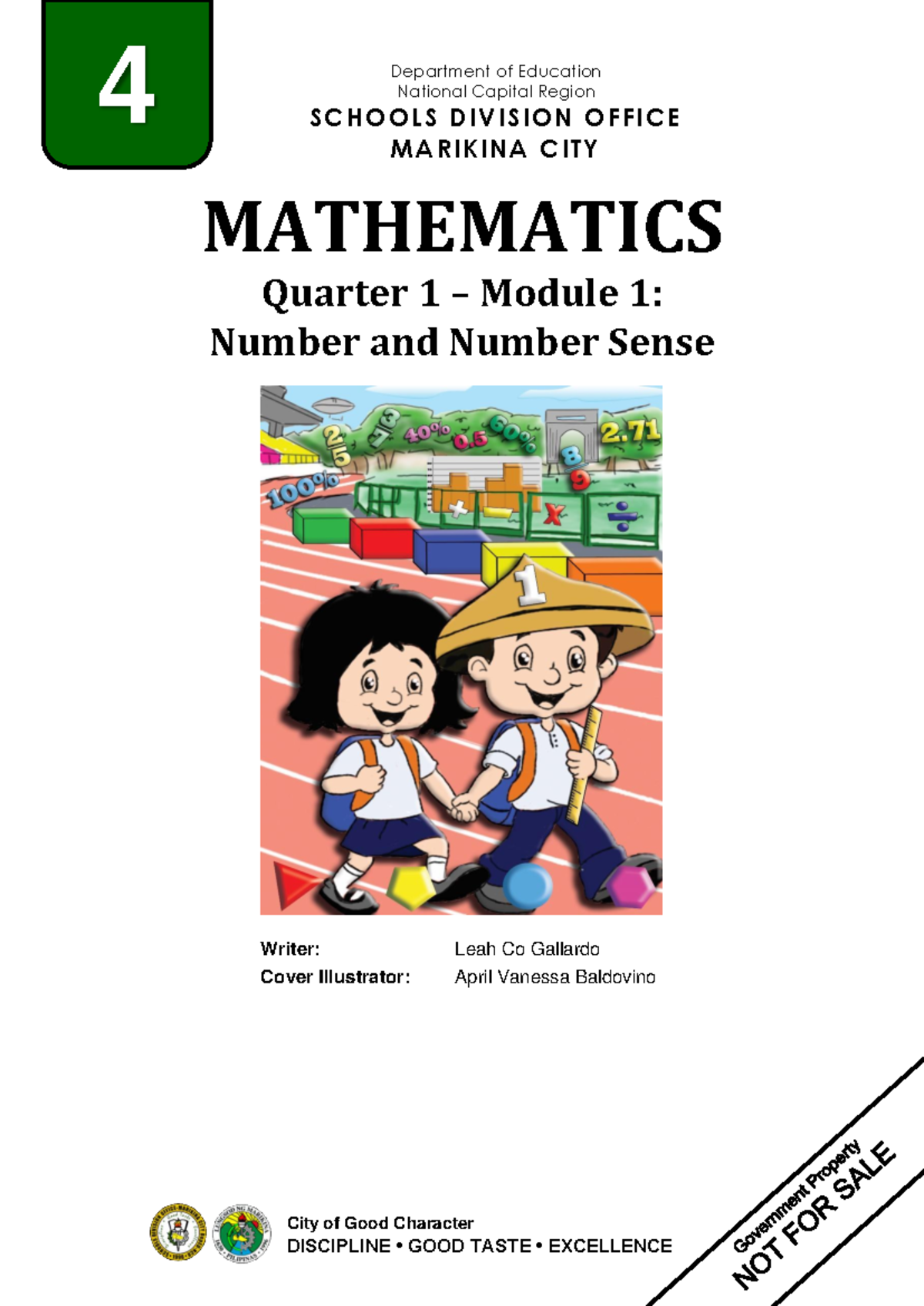 Mathematics for Grade 4 lectures notes. Study or review your lesson ...
