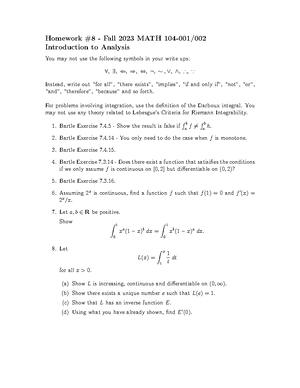 F24 - math 104 - syllabus - Fall 2024 MATH 104-003 - Introduction to ...