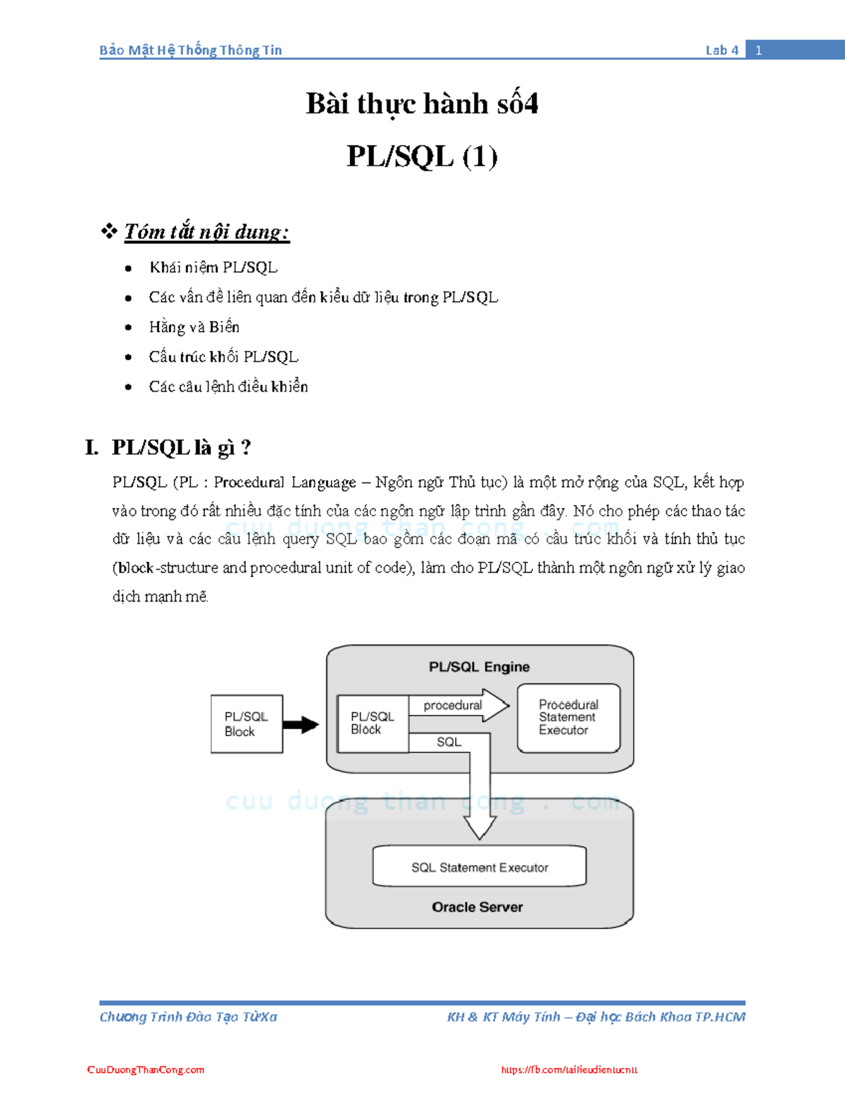 An-toan-va-bao-mat-he-thong-thong-tin lab-04 pl-sql-(1) - [cuuduongthancong - Chương Trình Đào ...