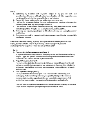 Journal Entry 1 module 3 - Journal Entry -Part 1 (Module 3) The third ...