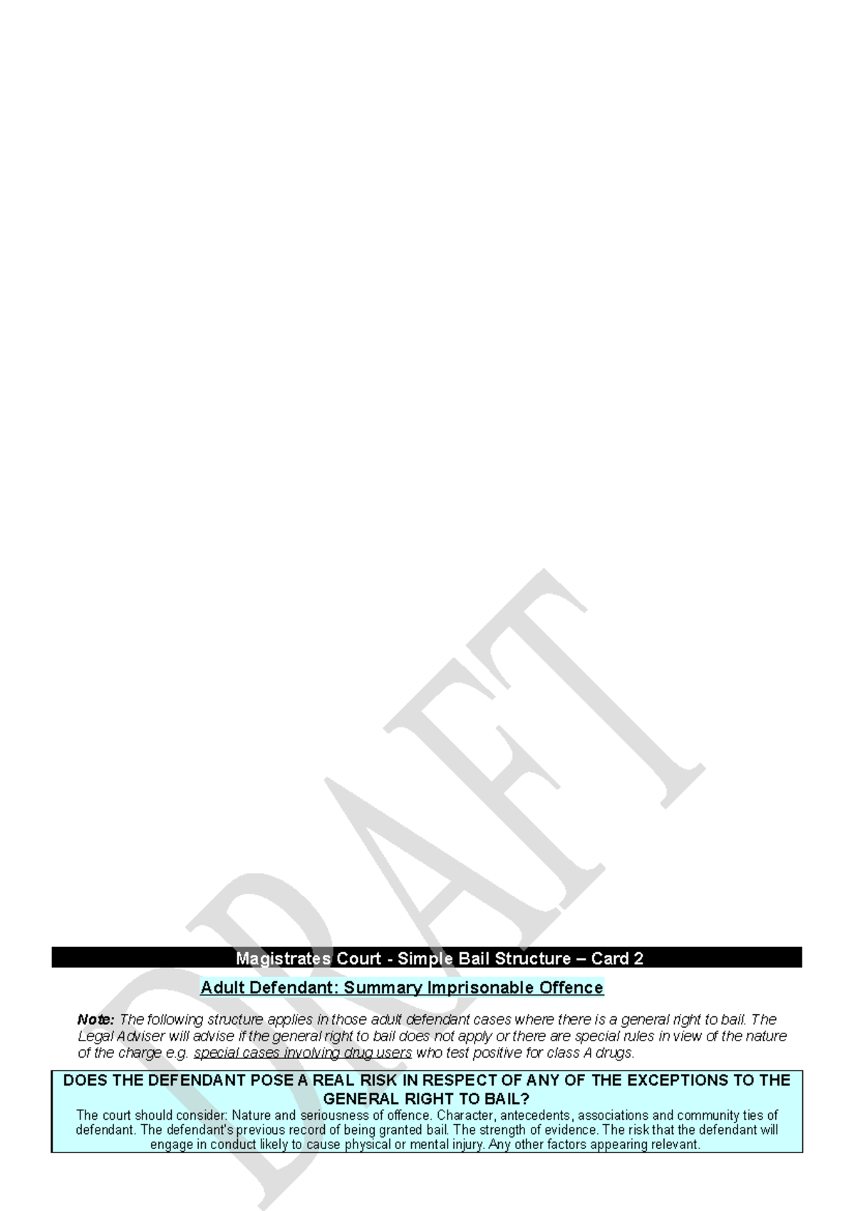 Bail Annex 2 2019 - Bail app. - Magistrates Court - Simple Bail ...