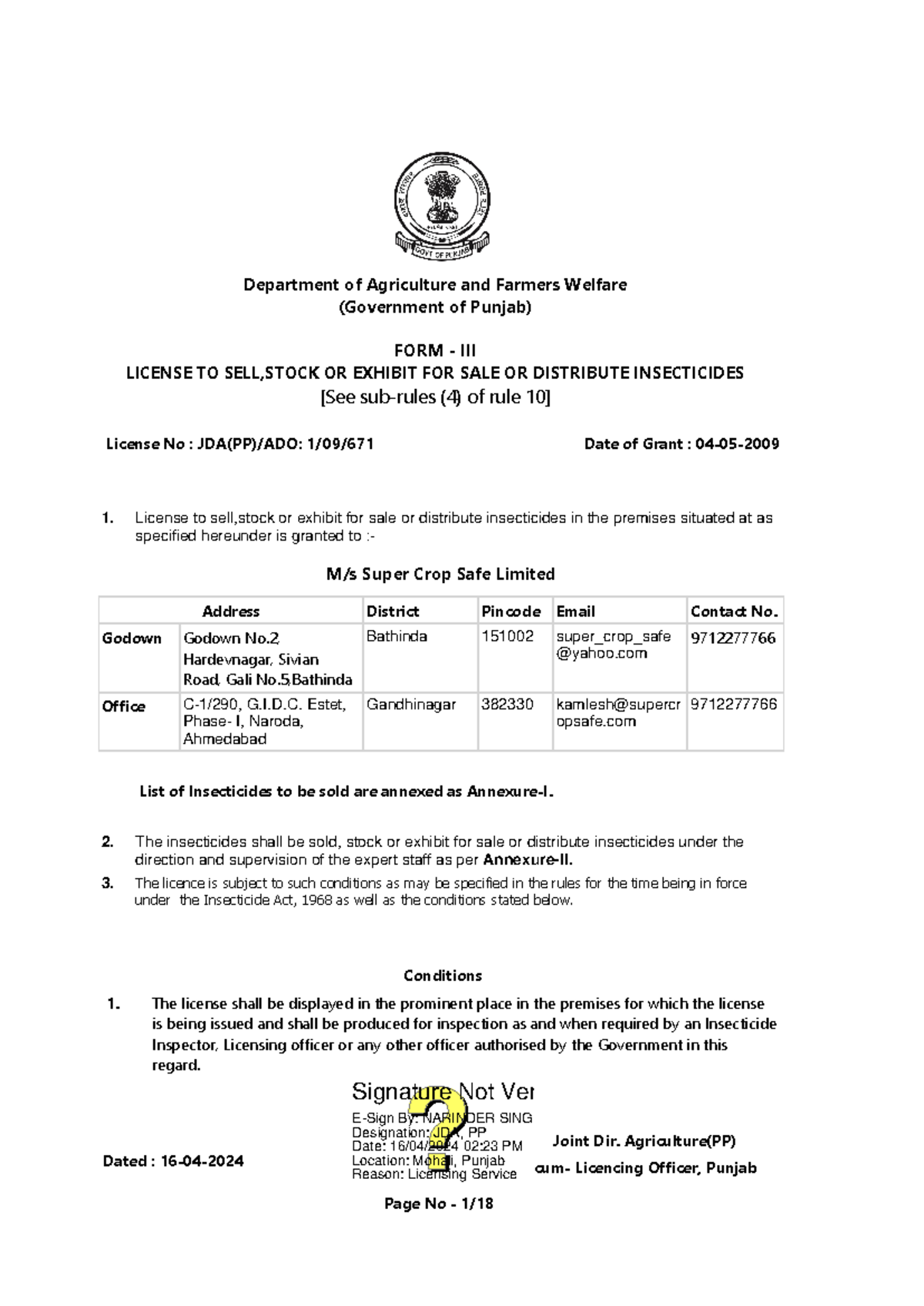 Download - Bsys 2051 - Department of Agriculture and Farmers Welfare ...