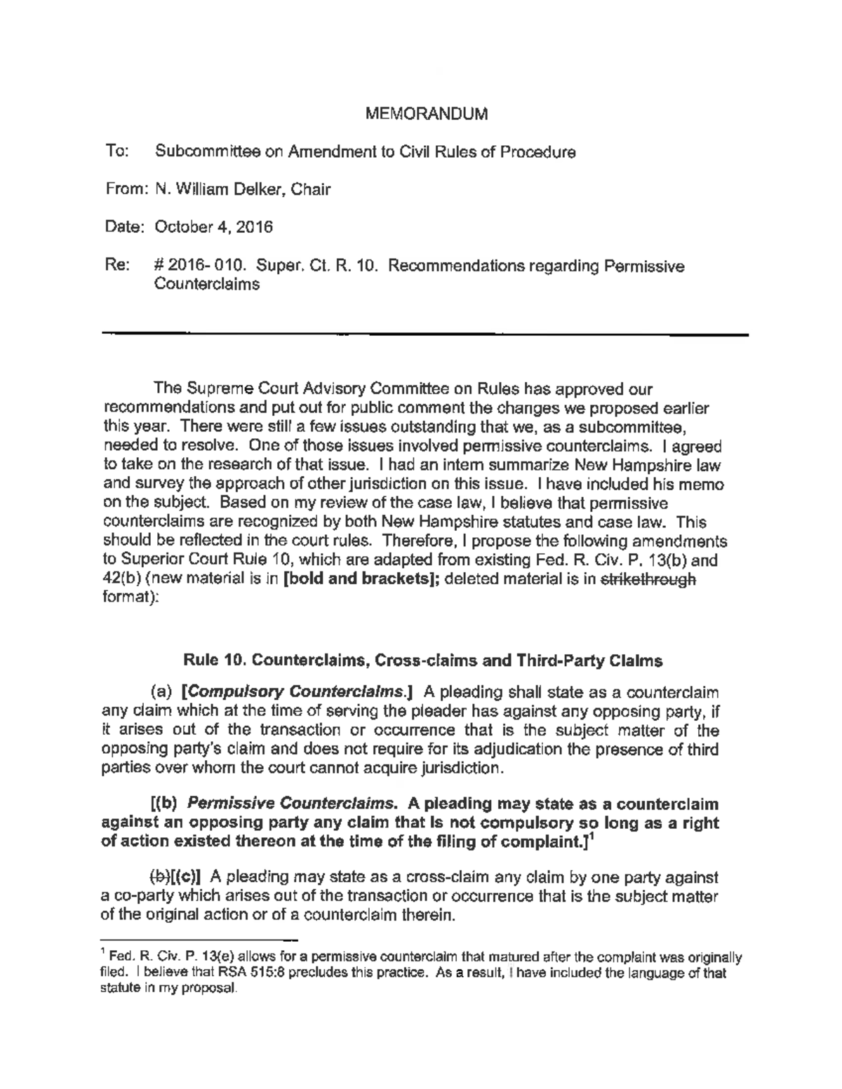 2016 010 permissive counterclaims 10 04 16 memo and attachment from ...