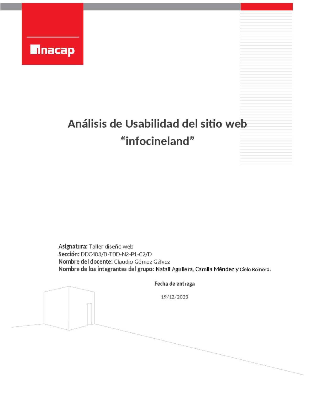 4to informe mejoras analisis de usuabilidad - Análisis de Usabilidad ...