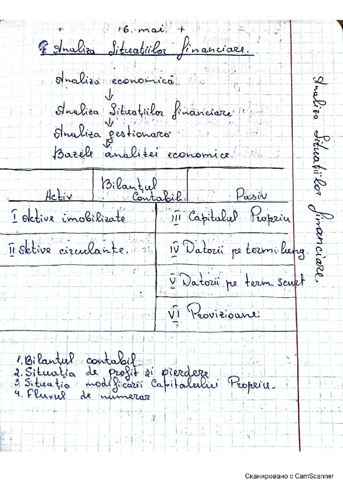 Analiza sit fin. - Contabilitate si Gestiune Fiscală - Studocu