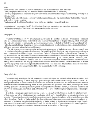 Sample-Literature-Review - Page numbers should be included on the upper ...