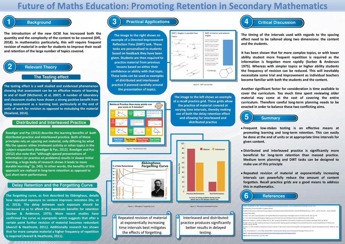Poster-Examplar 1 - The introduction of the new GCSE has increased both ...