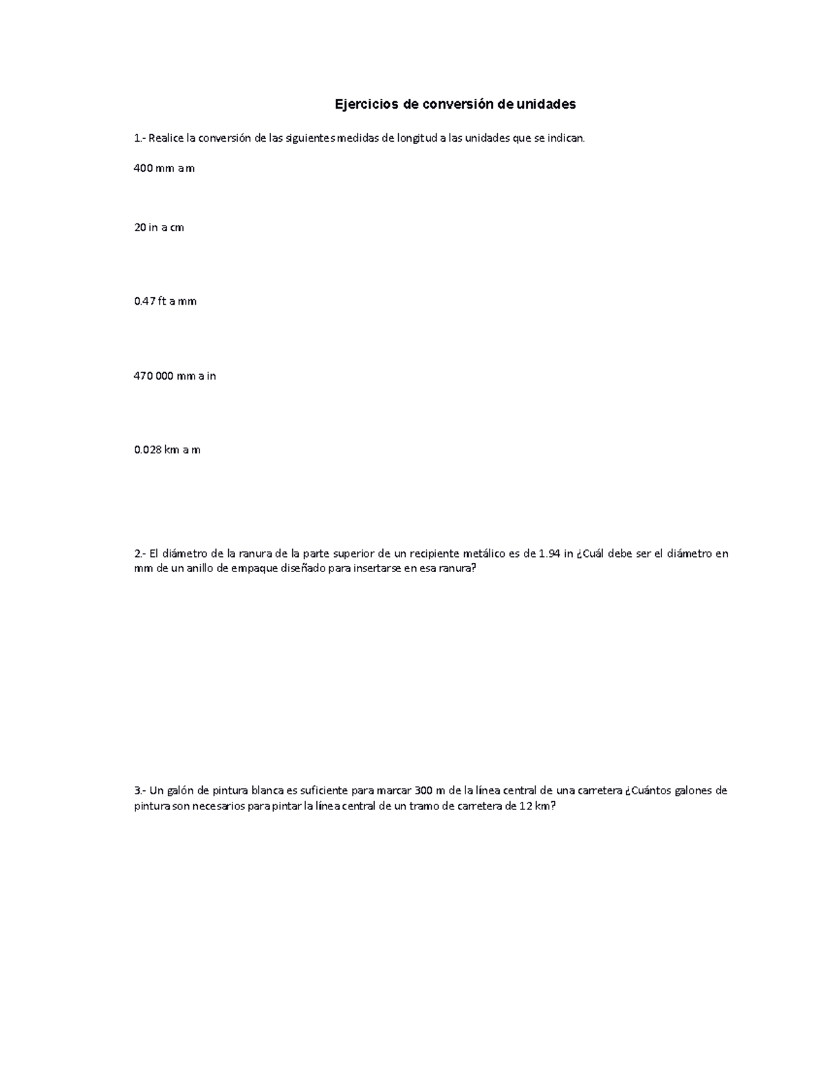 Práctica dirigida N° 2 - dfhhff - Ejercicios de conversión de unidades ...