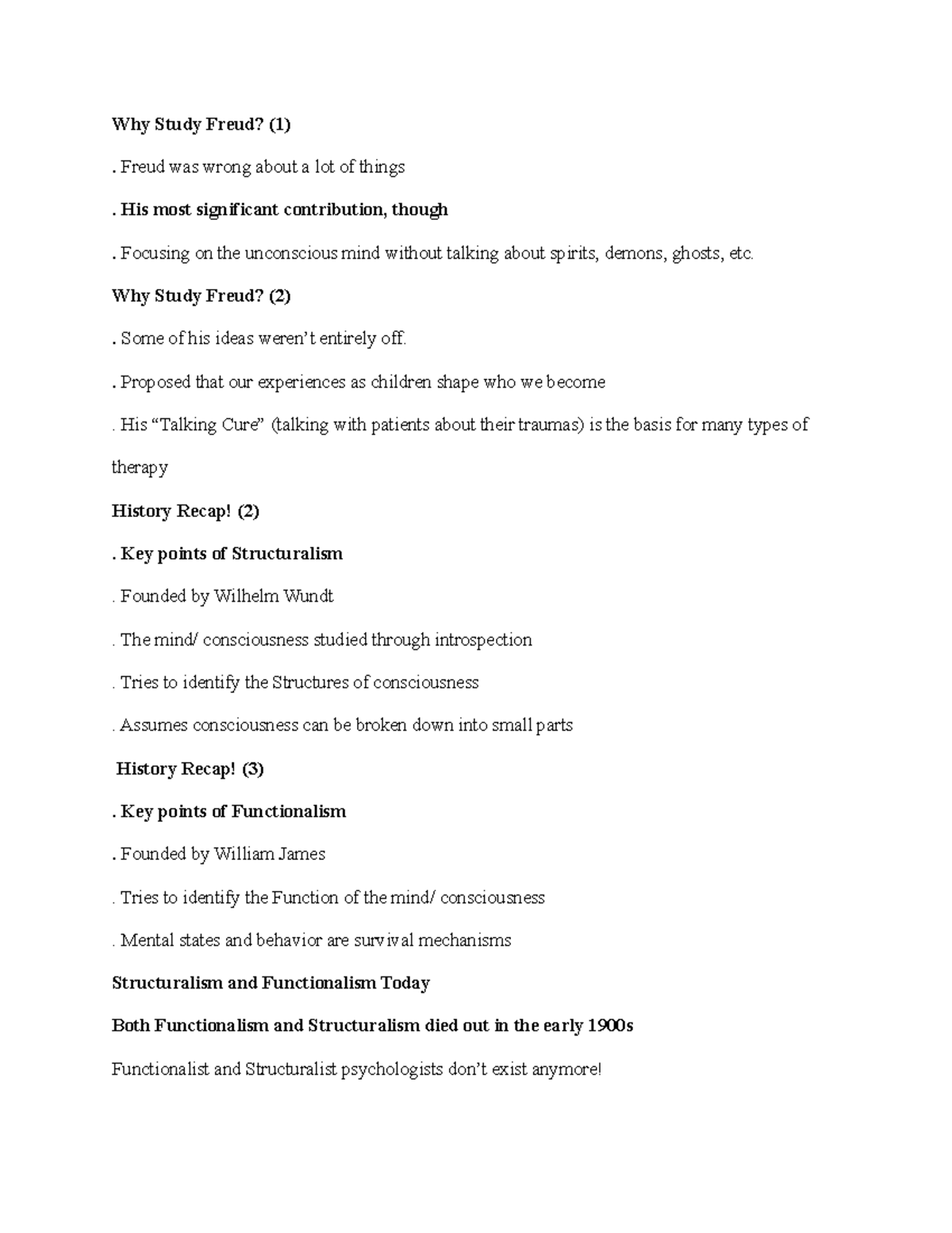 History of Psych Part 2 - Dr. Nicholas Maxwell - Why Study Freud? (1 ...