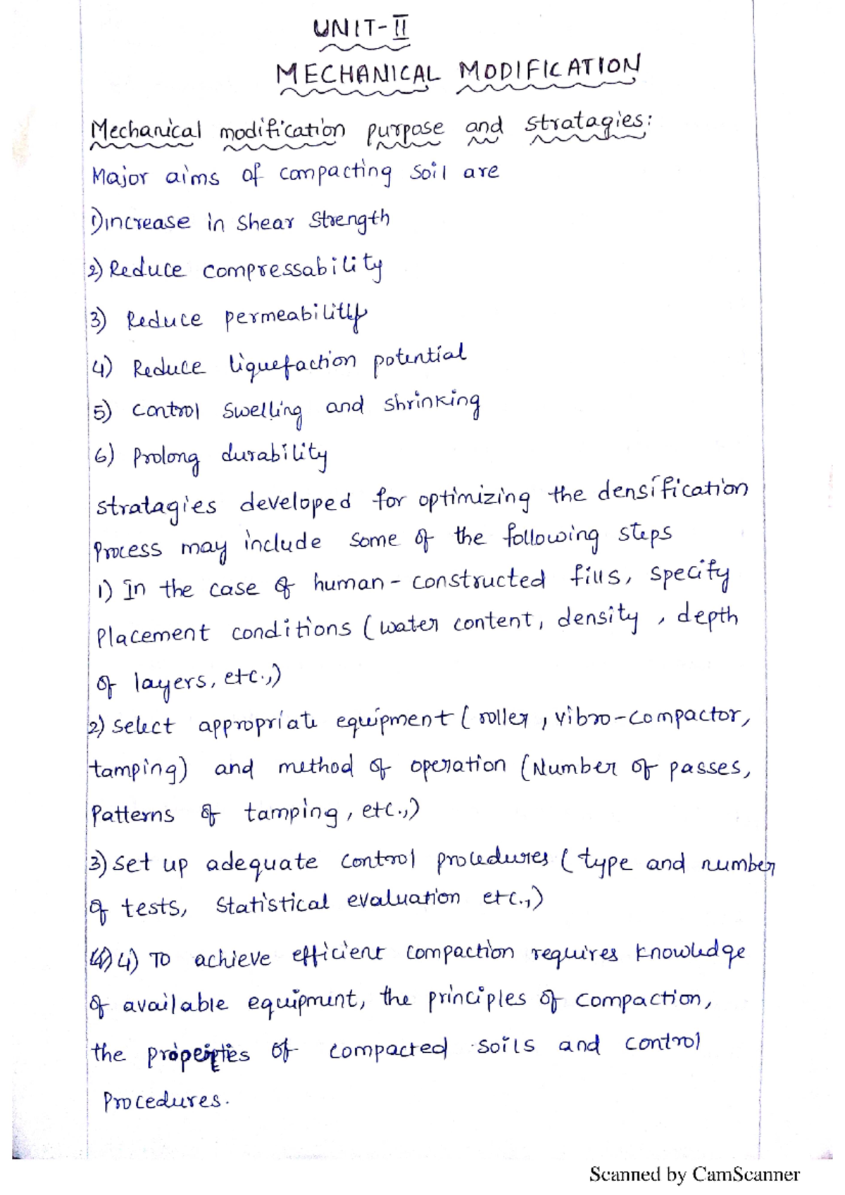 UNIT 2 - Ground information technology - UNIT- MECHANICAL MoDIFICATION ...