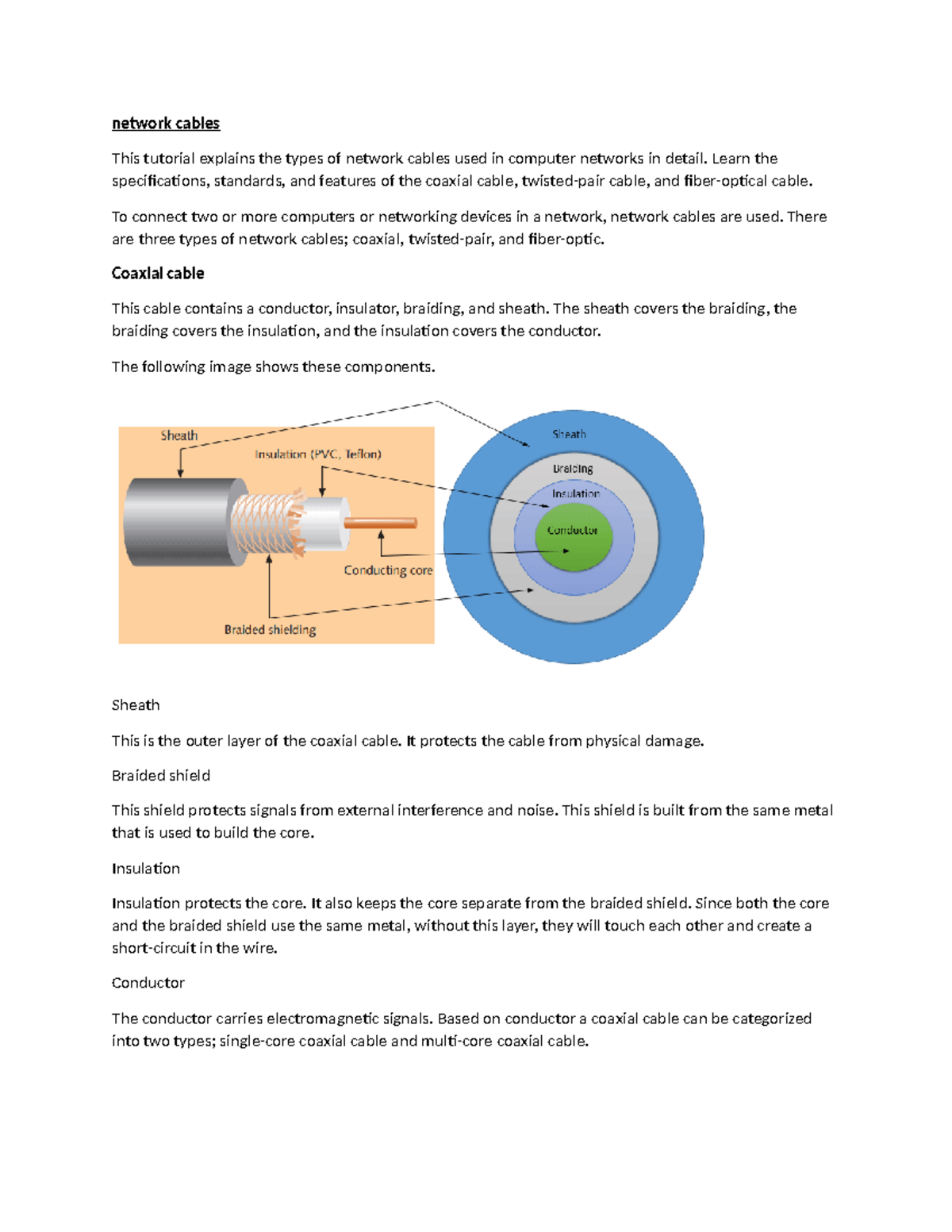 Network cables - Learn the specifications, standards, and features of ...