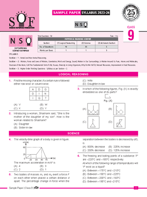 PT2 Science practice questions - CLASS X SCIENCE PT-2 PRACTICE QUESTIONS 1/8/23 CHEMISTRY 1 ...