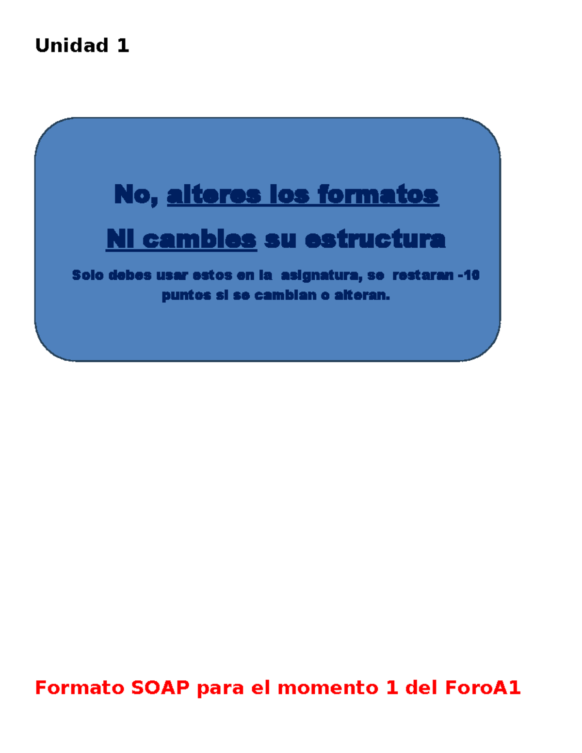Formatos NCL2 S2B2 - copia - Unidad 1 Formato SOAP para el momento 1 ...