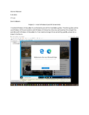 OSI Analysis ITT-116 - ITT-116 - GCU - Studocu