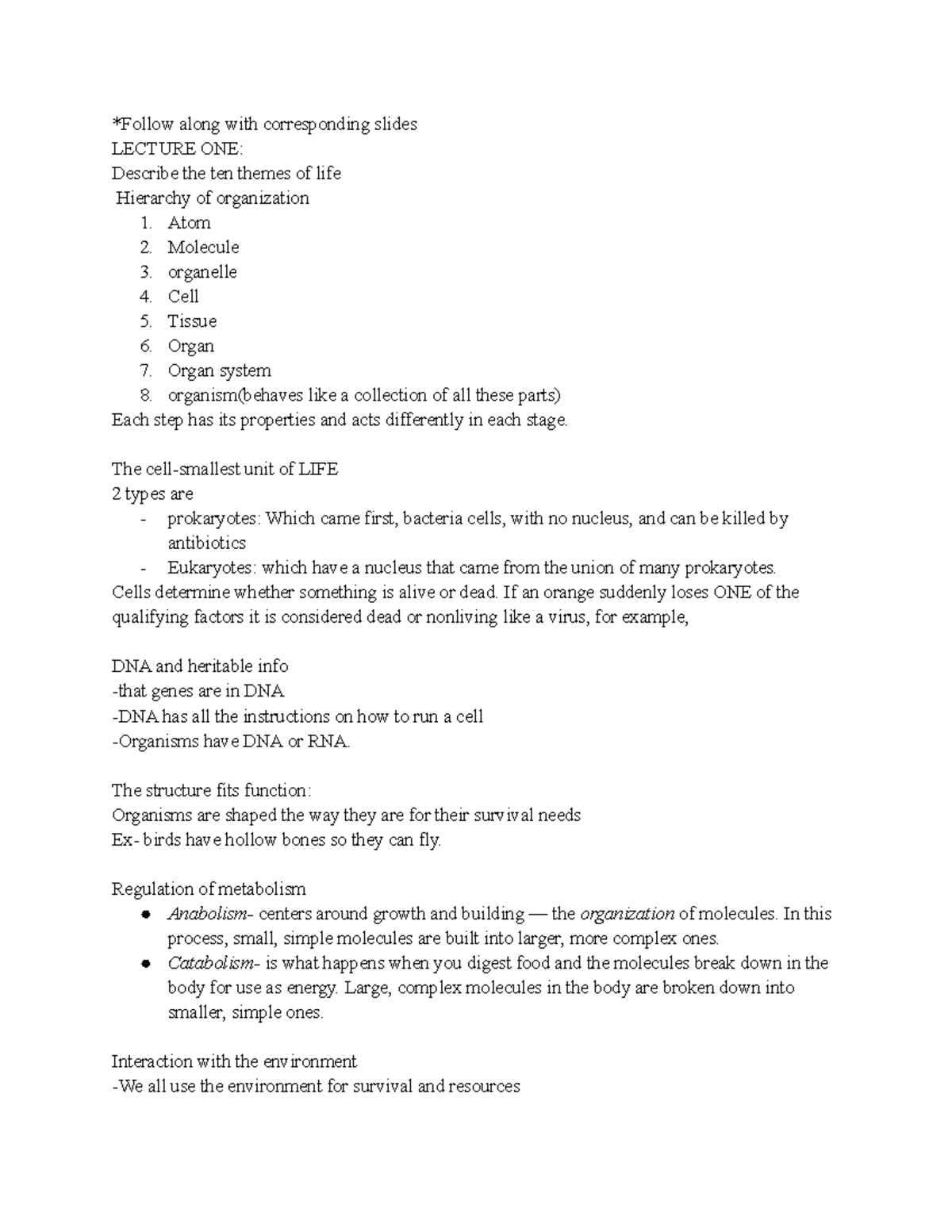 Unit 1 Exam Study guide - *Follow along with corresponding slides ...