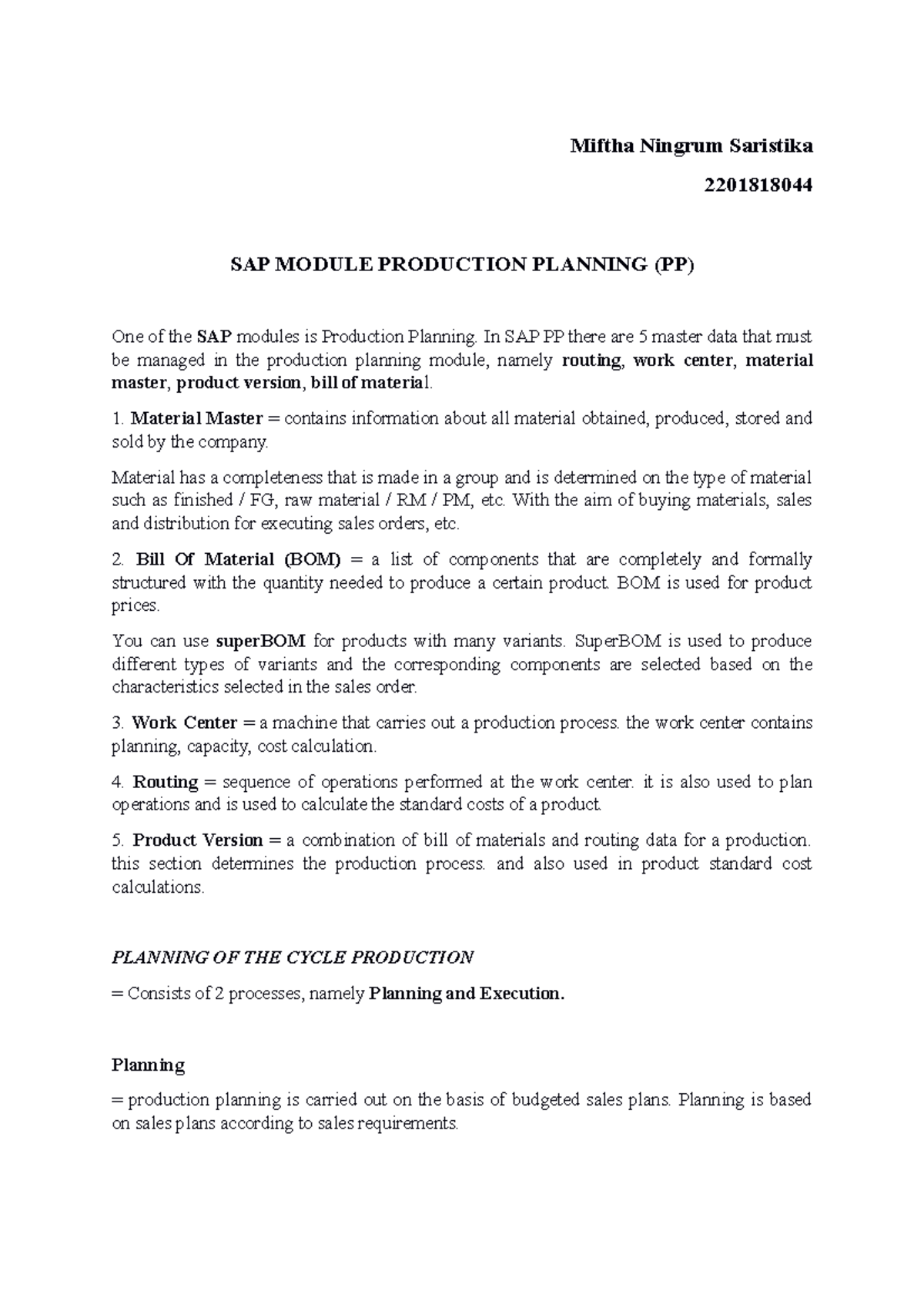 400 word article - Miftha Ningrum - 22018 18044 - Miftha Ningrum ...