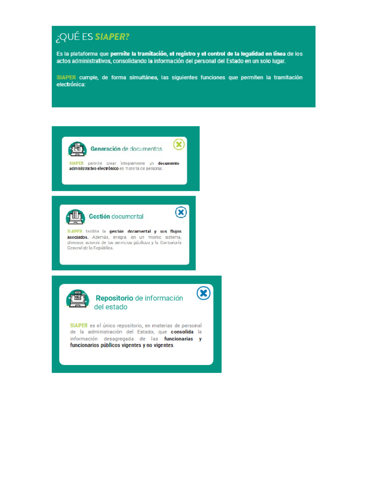 Siaper - Administracion - Studocu