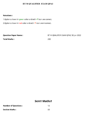 IIT M Qualifier EXAM POD21QF3QPF-Qualifier - IIT M QUALIFIER EXAM ...