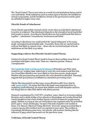 Charles Murray - the Underclass theory of crime - An American ...