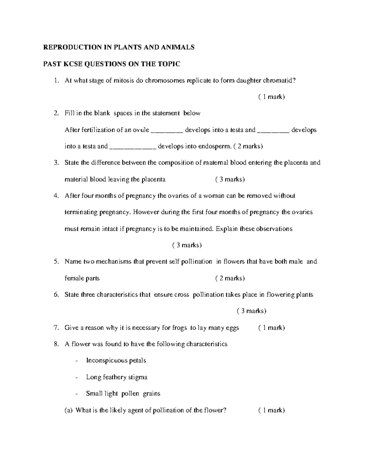 FORM-3 3.- Reproduction-IN- Plants-AND- Animals-Q - Copy - REPRODUCTION ...