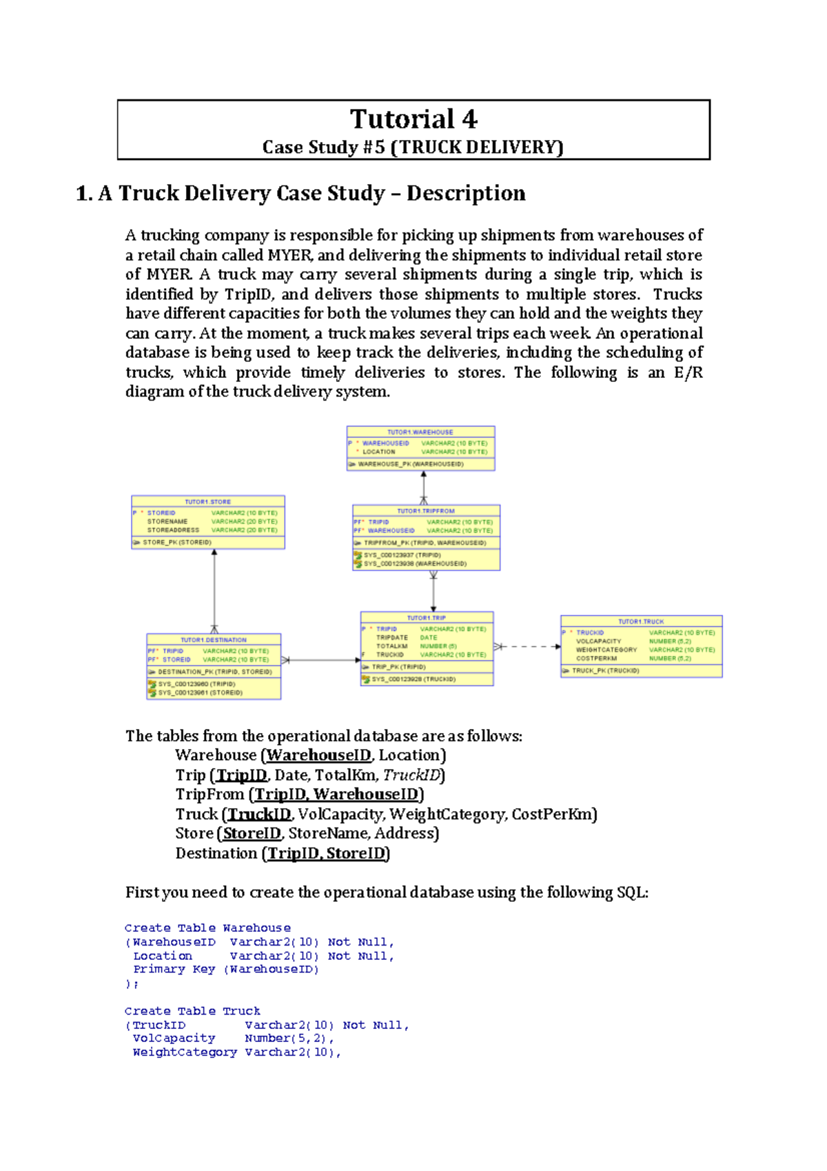Tute-04-Bridge - Tutorial 4Lecturer: Dr Imran Ghani - Tutorial 4 Case Study #5 (TRUCK - Studocu