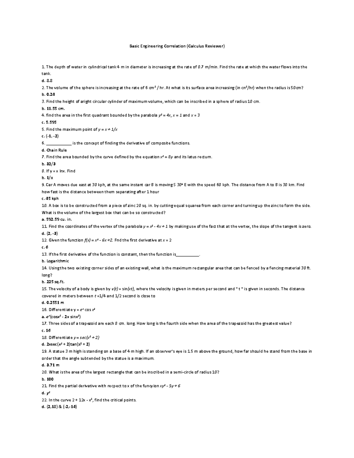 Basic-Engineering-Correlation-Calculus-v3_001 - Warning: TT: undefined function: 32 Basic - Studocu