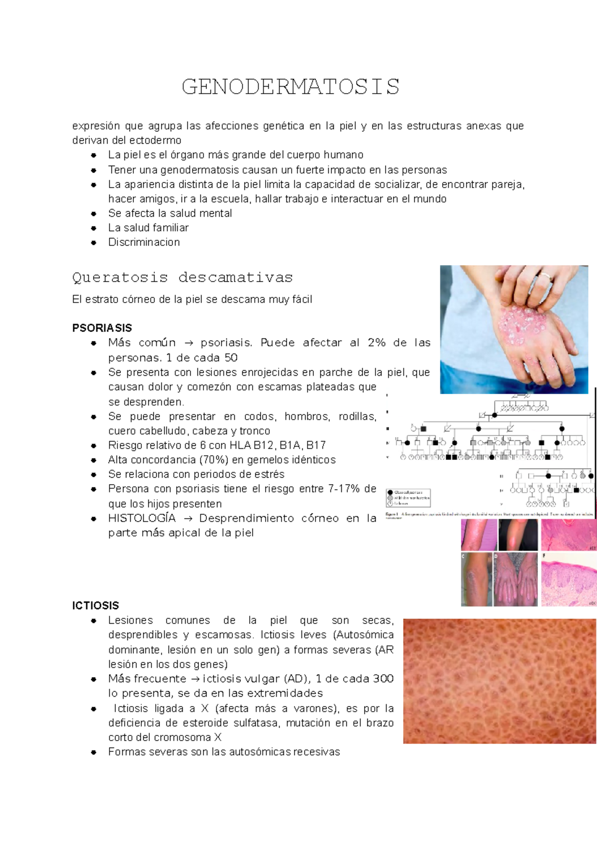 Genodermatosis - Puede afectar al 2% de las personas. 1 de cada 50 Se ...
