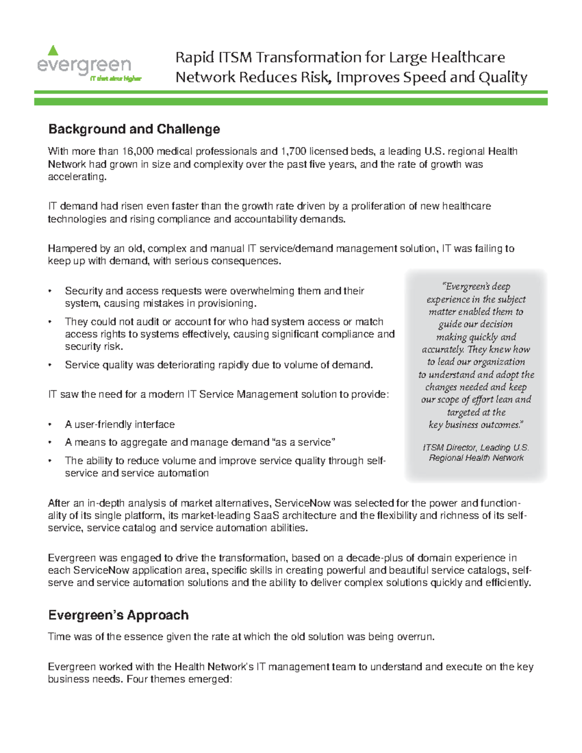 ITSM-End Term Exam Case Study-2020-Batch 36 - Rapid ITSM Transformation ...