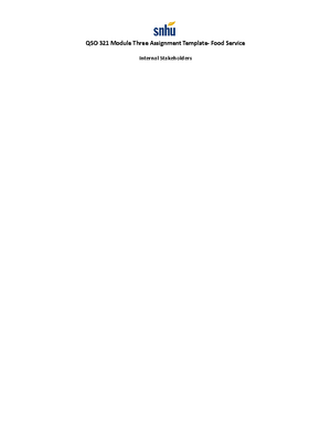 QSO 321 MOD 4 Assignment - 4-3 Assignment: Project Management ...