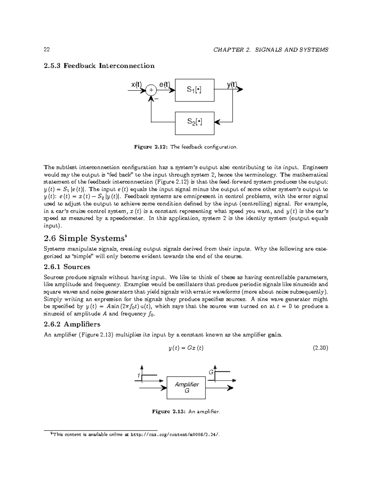 Electrical Engineering-4 - 22 CHAPTER 2. SIGNALS AND SYSTEMS 2.5 ...