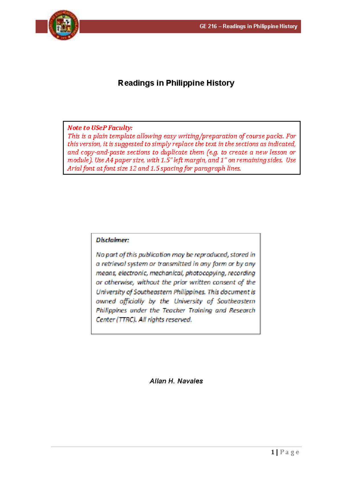 Hist Mod 2 (Rizal Retract and Cry of Rebellion) - Readings in ...