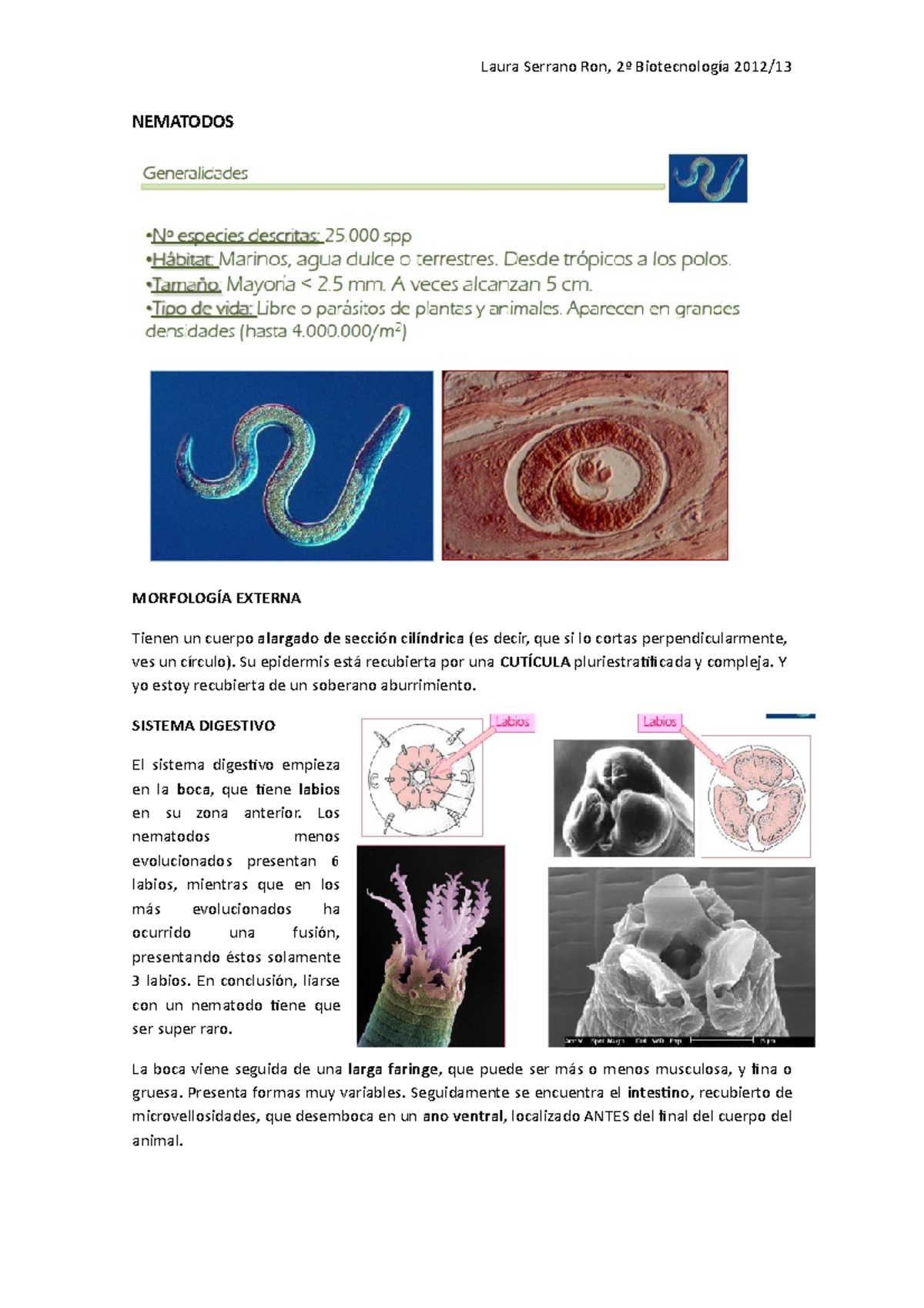 Recursos Animales 2 - Apuntes 10-12 - Laura Serrano Ron, 2º ...
