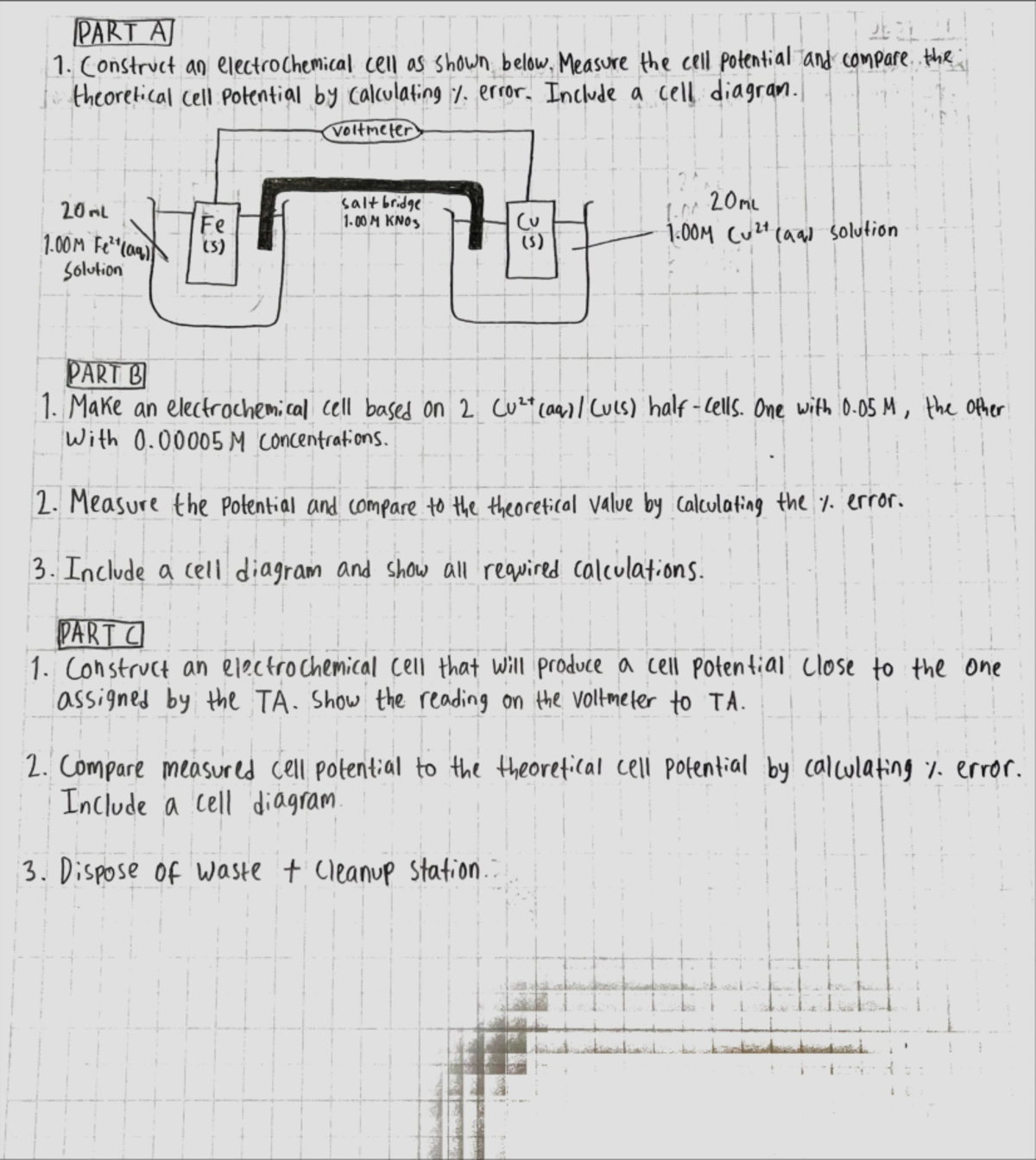 Flowchart for lab 5 - Chem 1A03 - Studocu