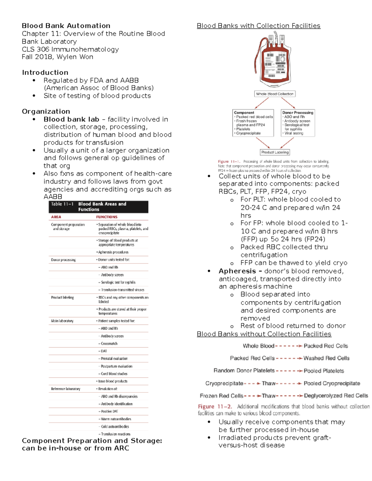 013 Blood Bank Automation - Blood Bank Automation Chapter 11: Overview ...