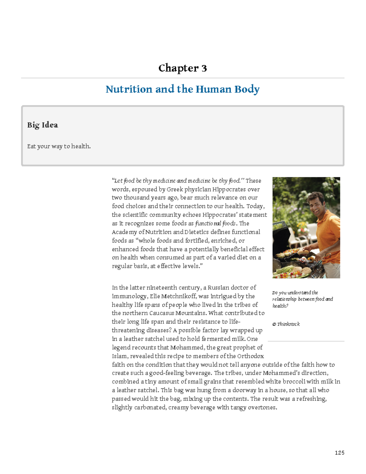 Chapter 3 - text - Do you understand the relationship between food and ...