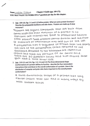 BIO-333 CH17 Guide Done - BIO-333 Chapter 17 Guide (pgs. 963-965, figs ...