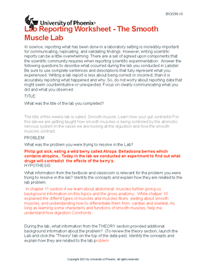 Cell Structure Lab Report - BIO/290 v Lab Report – Cell Structure In science, reporting what has ...
