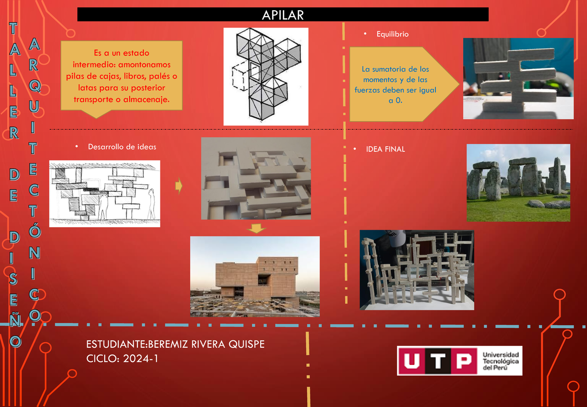 Apilar - Materiales de construccion - APILAR • IDEA FINAL • Equilibrio ...