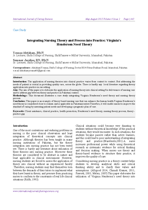The AACN Synergy Model for Pat - M AGNET® STATUS IS AWARDED by the ...
