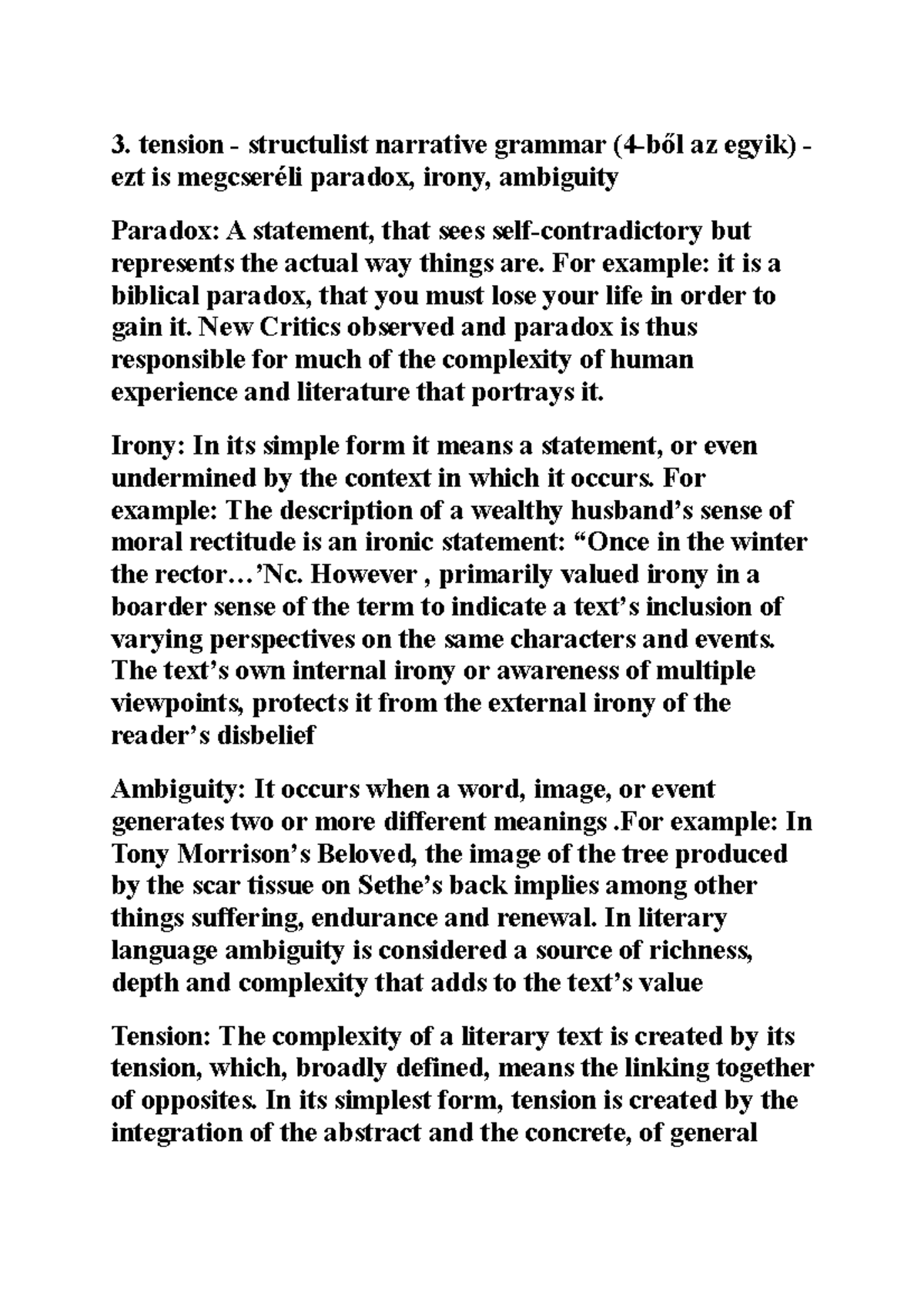 Ambiguity Examples In Literature