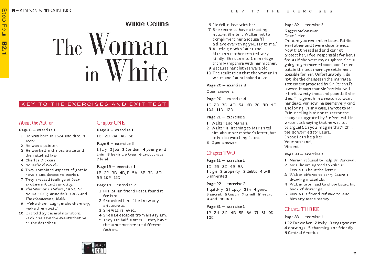 500175 RT-Woman White KEY TEST - About the Author Page 6 – exercise 1 1 ...