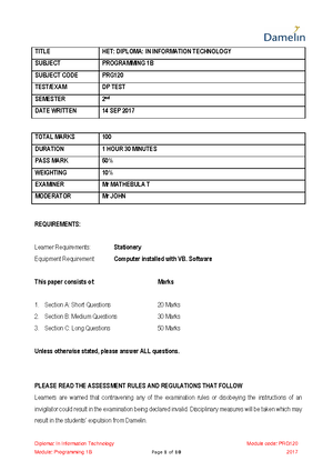 Cat gr10 practical nov2015 exam curro - Computer Applications ...